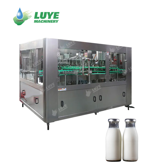 Milk Bottling Machine Production Line - Luye Machinery